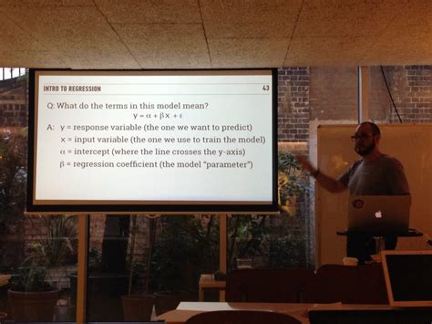 Today I Had The Opportunity Of Running A Datascience Bootcamp In