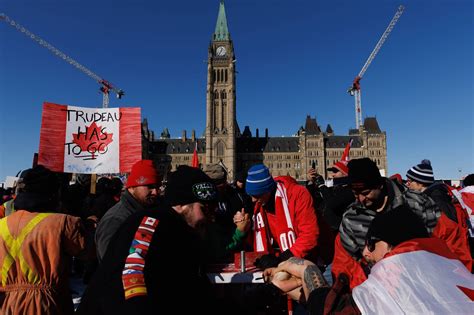 Trucker Vaccine Rule Brings Polarizing Protest To Canadas Capital