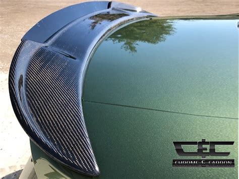 Dodge Charger Carbon Fiber Rear Custom Spoiler C C