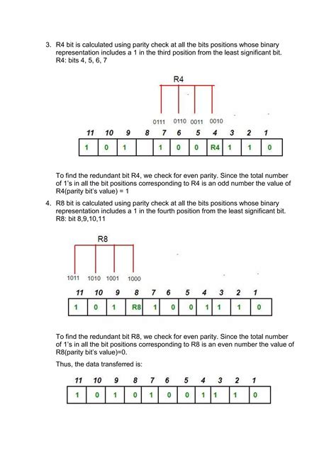 Hamming Code Checksum Pdf Programming Languages Computing