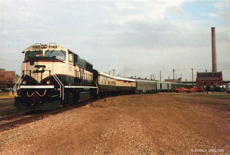 Bnsf 9771 An Sd70 Mac Parked Near The Tall Stack Of An Old Cbandq Landmark In Lincoln Station 6