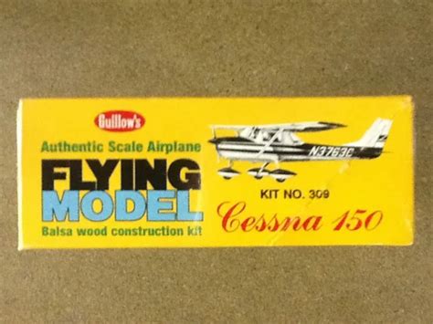 Guillows Cessna 150 Flying Balsa Wood Model Airplane Kit 309 Factory