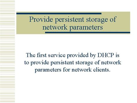 Rfc 2131 Dhcp Dynamic Host Configuration Protocol Definitions