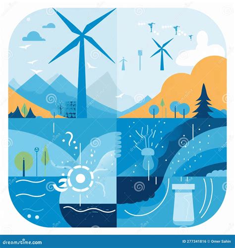 The Water Energy Nexus Image Of A Renewable Energy Project And Its