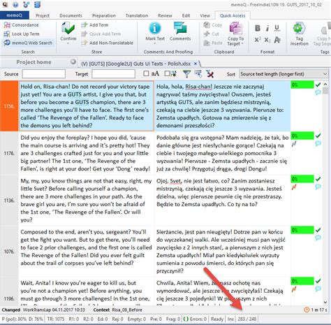 Localizing Games In Memoq 5 Useful Features