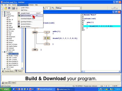 Ppt V E X Robotics Design System Powerpoint Presentation Free Download Id