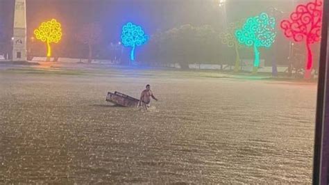Managua se inundó con lluvia que duró menos de una hora