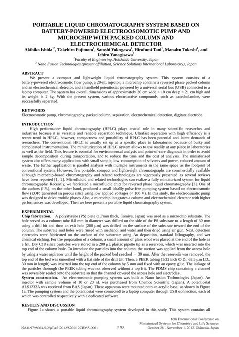 Pdf Portable Liquid Chromatography System Based · Pdf Fileportable