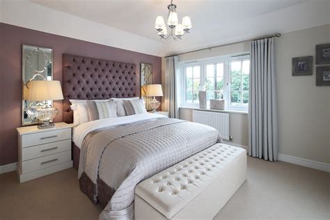 Try A Warm Dusky Pink For A Statement Wall And Headboard Team With