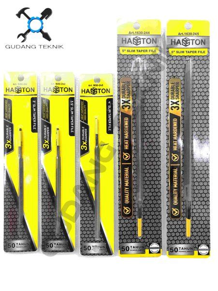 Jual Kikir Segitiga Slim 3 35 4 5 6 Hasston Prohex Kikir Slim