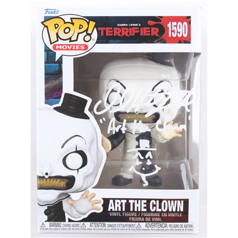 David Howard Thornton Signed Terrifier 1590 Art The Clown Funko Pop