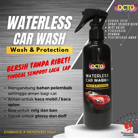 Jual Octo Waterless Car Wash And Protection Cuci Mobil Motor Tanpa Air