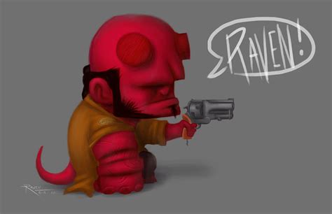 HellBoy Chibi By Raven B A On DeviantArt