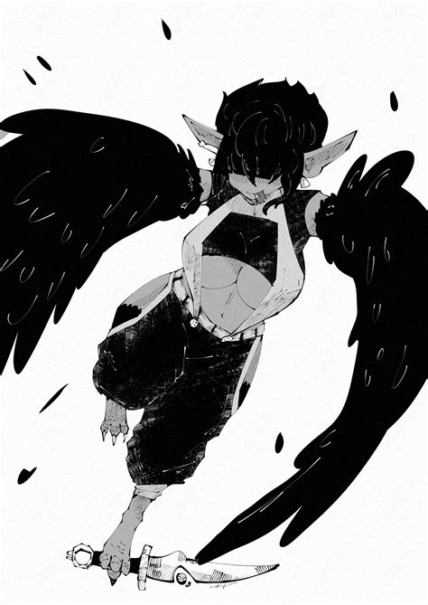 Harpy Girl Monster Girl Art Girl Art Funny Pictures And R34