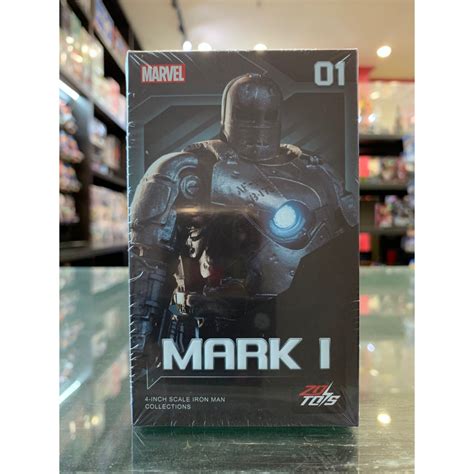 Zd Toys Iron Man Mk1 4 Inch Shopee Malaysia