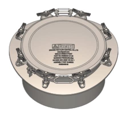 DN500 Welded Flange Deep Neckring Assembly - Guard Europe B.V.
