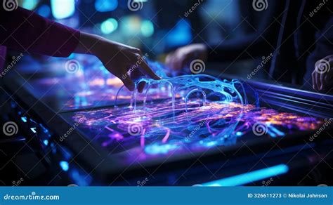 Detailed View Of Bioprinter In Action Depicting Layer By Layer Organ Tissue Printing Process