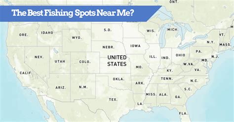 Fishing Near Me Where To Fish Lakes Rivers Free Map