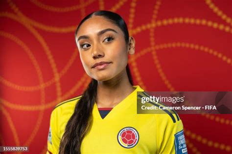 Angela Baron Of Colombia Poses During The Official Fifa Womens World