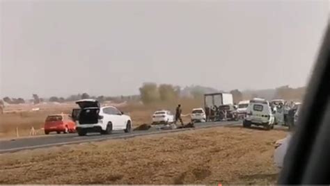 Watch Gauteng Police Arrested 13 Suspects In Dramatic N12 Haul Heist
