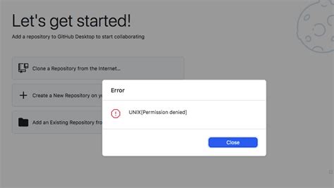 Error Unix Permission Denied · Issue 15288 · Desktopdesktop · Github