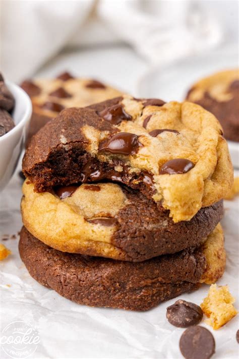 The Best Brookie Cookies Fun Cookie Recipes