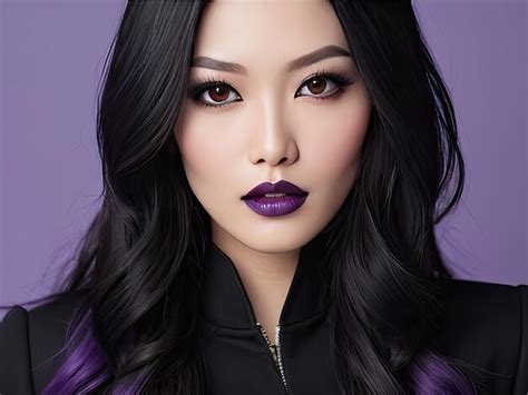 Premium Photo A Strikingly Unique Woman In Her Early Thirties