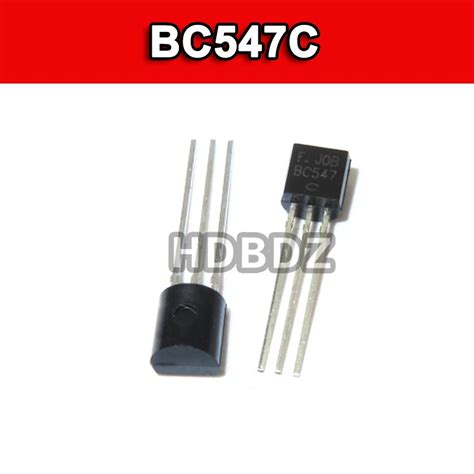 50~100pcs Bc547c To 92 Bc547 Low Power Triode Transistor 0 1a 45v Ic Shopee Philippines