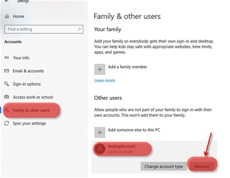 How To Add And Remove Microsoft Windows 10 Login Accounts