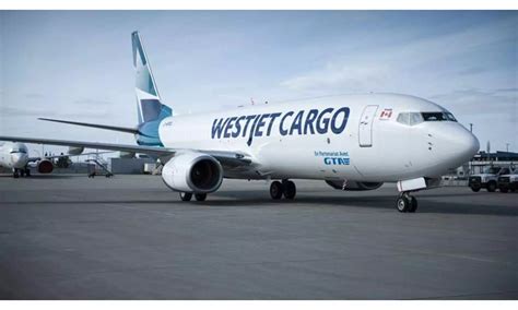 Westjet Cargos First 737 800 Bcf Lands In Calgary