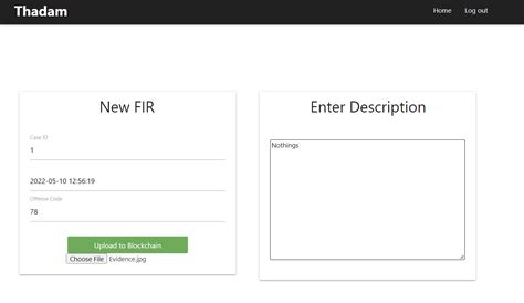 GitHub Roy6250 Crime Records Blockchain