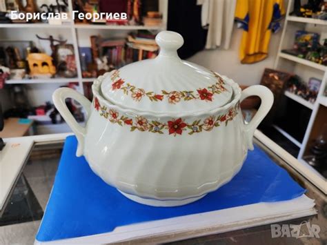 Български порцеланов супник в Сервизи в гр София Id42518042 — Bazar Bg