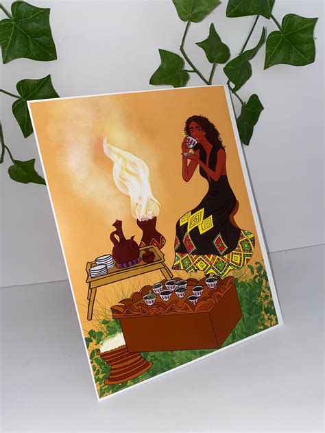 Ethiopian Art Eritrean Art Ethiopian Decor Habesha Kemis Etsy