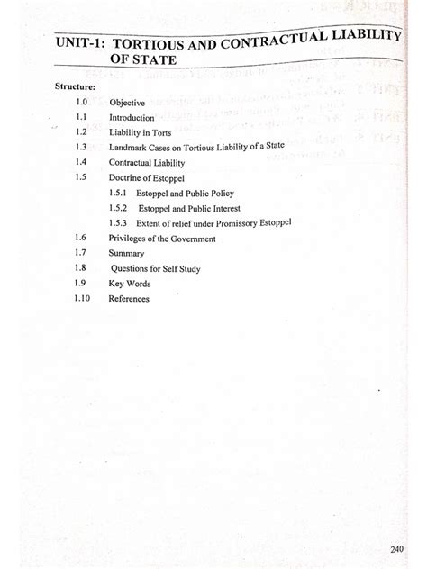 Tortious Liability Of Government Contracts Pdf