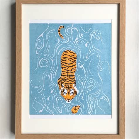 Lino Print Etsy