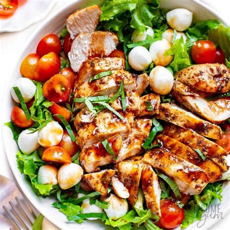 Chicken Caprese Salad Recipe Easy And Healthy Options