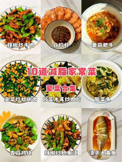 【一周不重样 ️10道低脂高蛋白减脂家常菜的做法步骤图】蓝天的小厨房下厨房