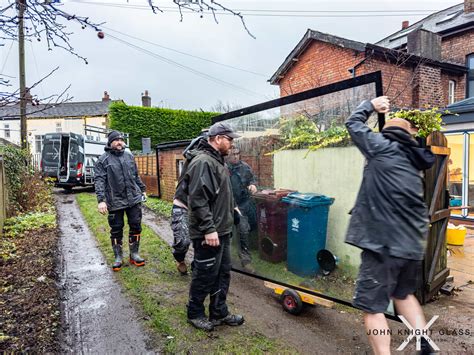 Oriel Window Fitting Clithero John Knight Glass