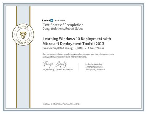 Linkedin Learning Learning Windows 10 Deployment With Microsoft Deployment Toolkit 2013 Pdf