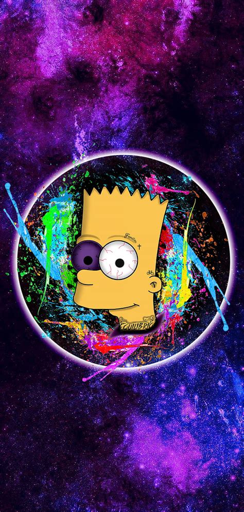 Bart Simpson Creative Desenho Hd Phone Wallpaper☁ Explore A Emoção