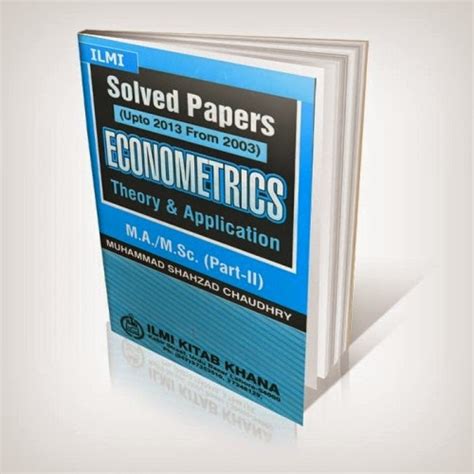 ilmi solved papers econometrics theory and application