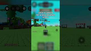 Grow A Garden Seed And Pet Spawner Script Shorts Roblox Delta Exploiting Gag Growagarden