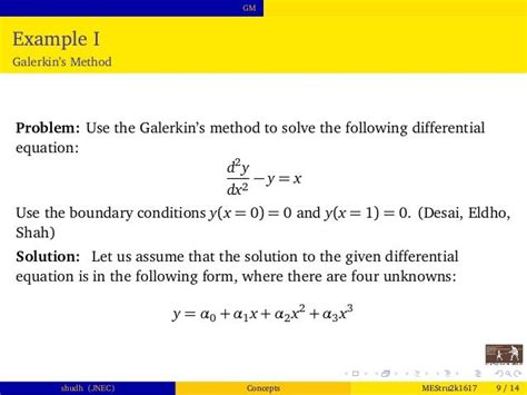 fem introduction solving ode bvp using the galerkin s method