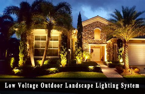 How To Design Low Voltage Outdoor Landscape Lighting System