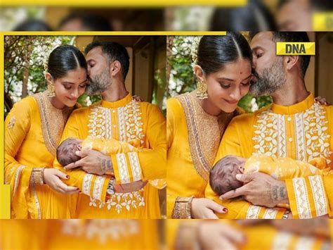 Sonam Kapoor Anand Ahuja Share First Picture Of Their Son Name Him
