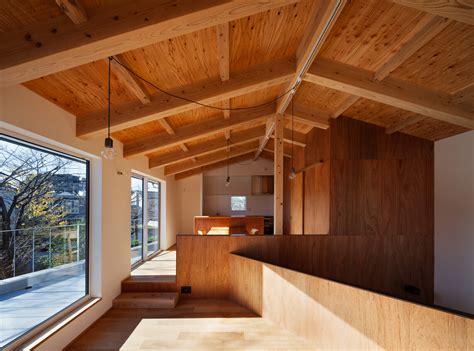 旗竿敷地の住宅 建築事例10選 スミカマガジン Sumika 建築家・工務店との家づくりを無料でサポート