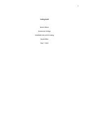 Dwilson Mod CodingAudit Docx Coding Audit Desire Wilson Rasmussen College COURSE