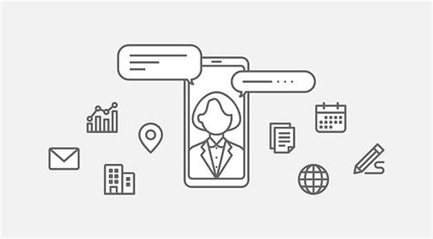 스마트 폰에서 화상 통화 및 웹 컨퍼런스를하는 비즈니스 우먼 Brand Name Smart Phone에 대한 스톡 벡터 아트 및