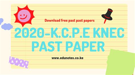Kcpe Past Papers Archives Edu Notes