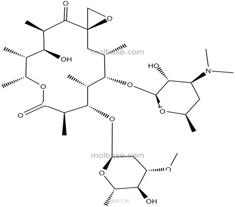3922 90 5 竹桃霉素 cas号3922 90 5分子式结构式MSDS熔点沸点